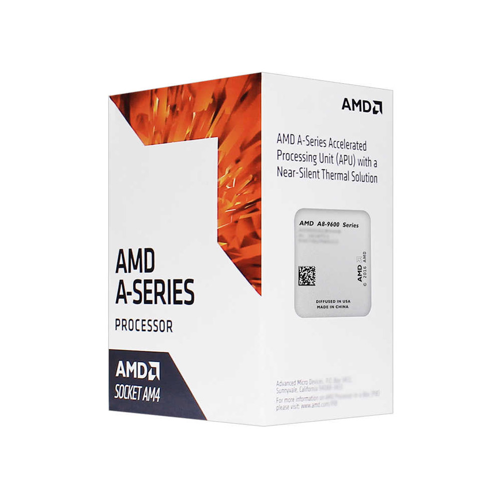 CPU AMD APU Bristol Ridge A8-9600 (3.1GHz turbo up to 3.4GHz, 4 nhân 4 ...