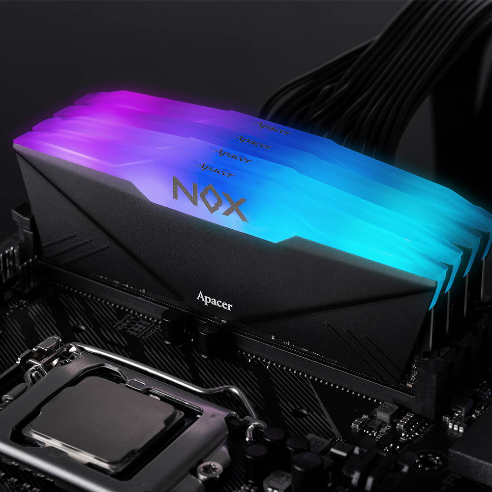 RAM Desktop Apacer NOX RGB Gaming 8GB (1x8GB) DDR4 2666MHz